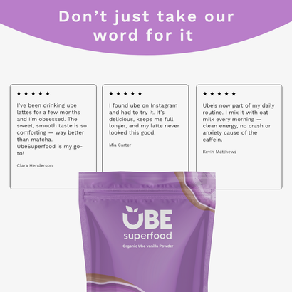 Natural Ube powder – Ube Superfood