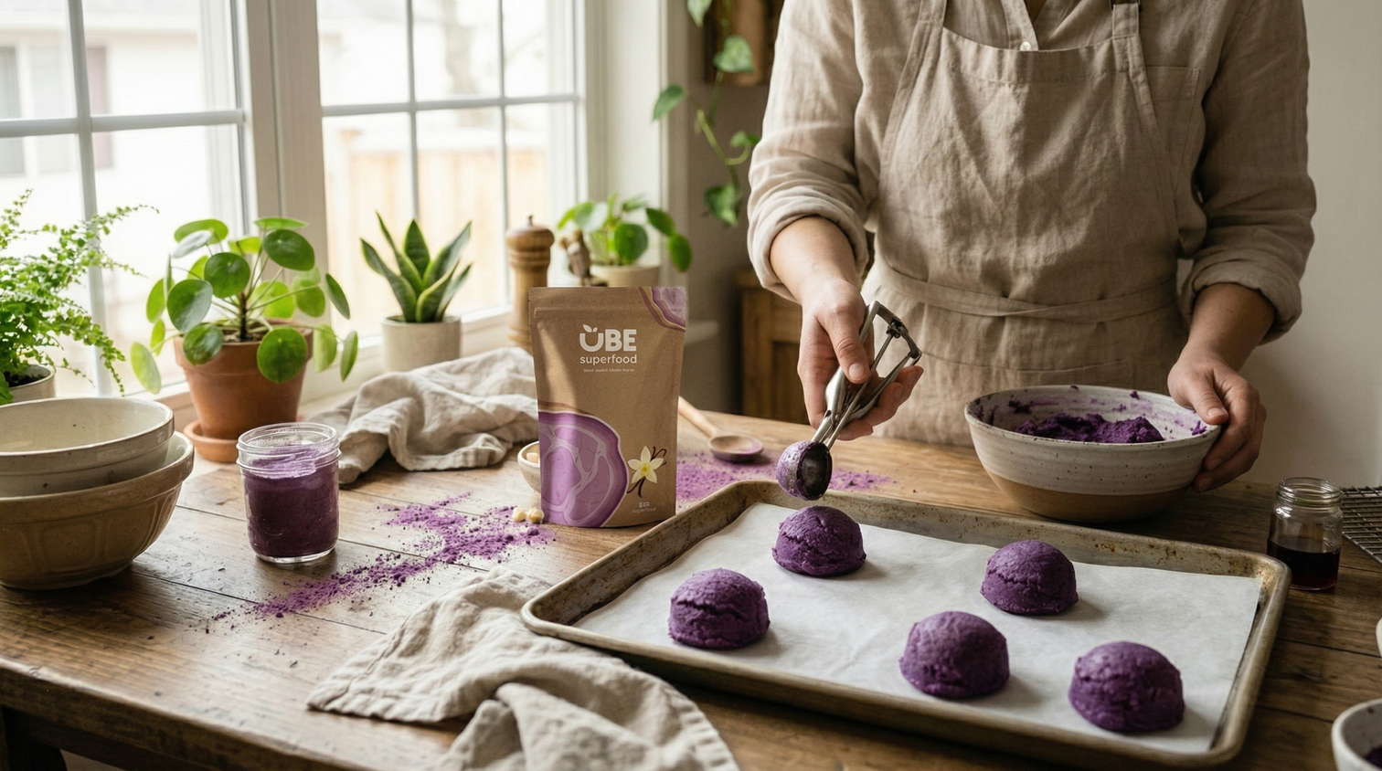 Ube Superfood | Organic Purple Yam Powder for Lattes & Baking