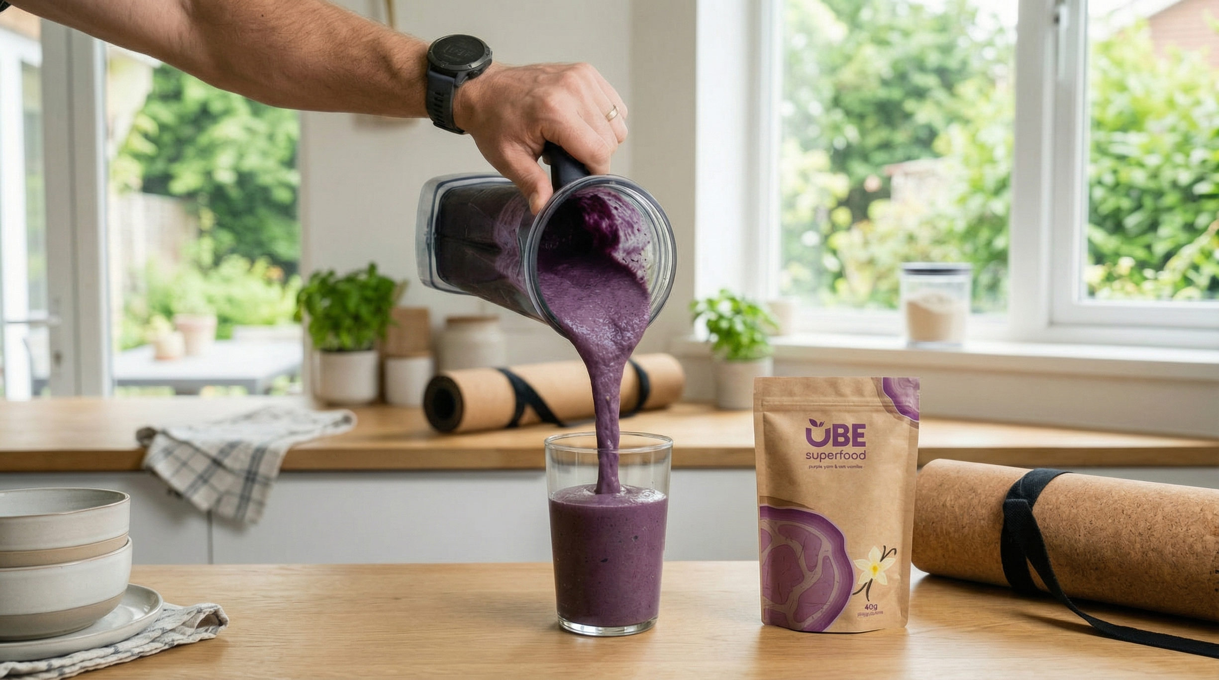 Ube Superfood | Organic Purple Yam Powder for Lattes & Baking
