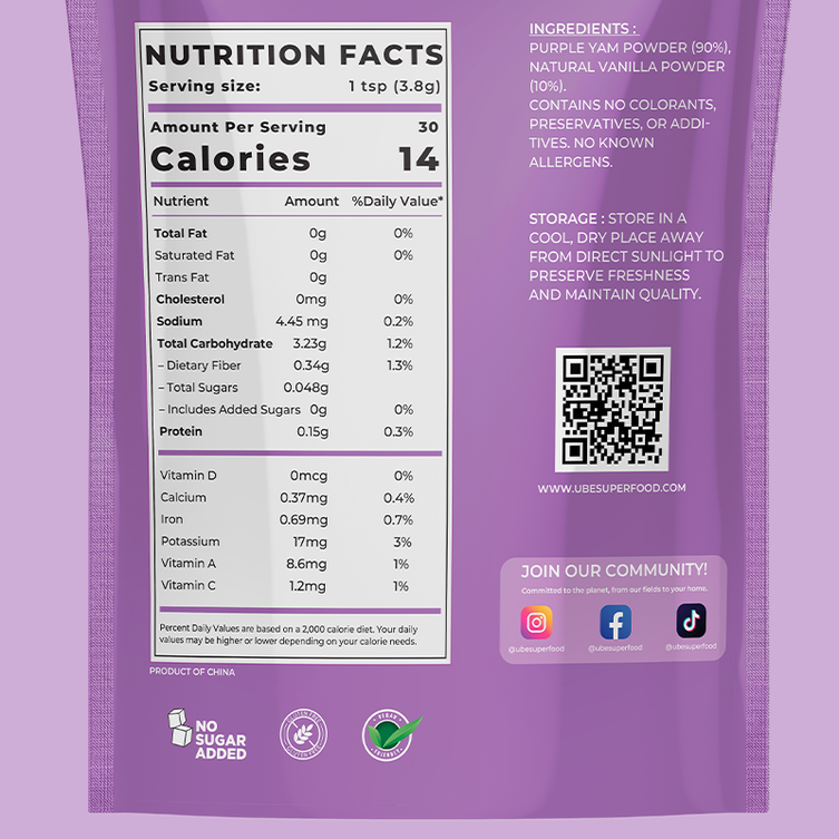 Natural Ube powder – Ube Superfood